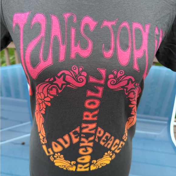 fantasy corporation | Tops | Vintage Janis Joplin Black Tee Tshirt ...